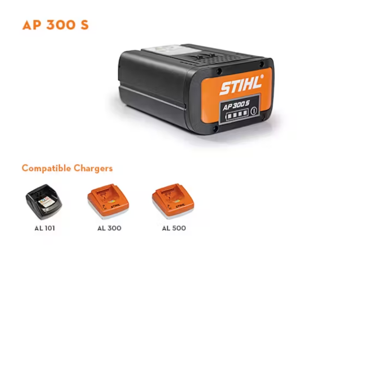 STIHL® AP 300 S Battery | 36 V Lithium‑Ion | 7.8 Ah 281 Wh – Arbor Tech ...