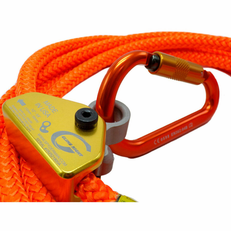 Climb Right Wire Core Flipline 1/2" x 15' 75224 – Arbor Tech Supply LLC