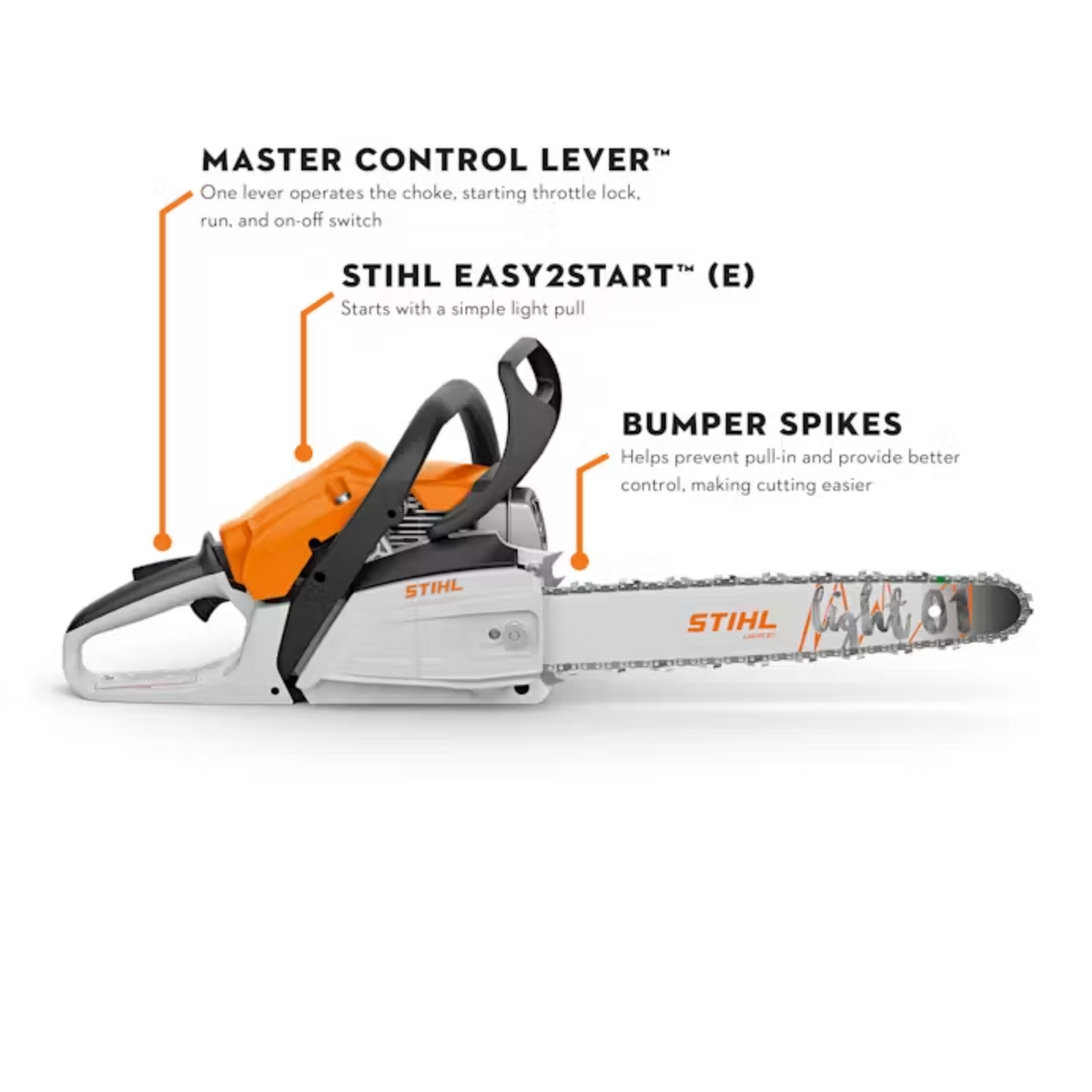 STIHL® MS 172 C-E Easy2Start Chainsaw, 16" – Arbor Tech Supply LLC